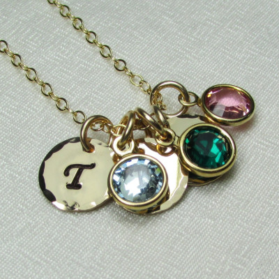 Girl Initial Necklace, Little Girl Necklace, Personalized Necklace Girl ...