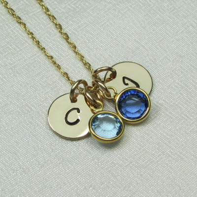 Girl Initial Necklace, Little Girl Necklace, Personalized Necklace Girl ...