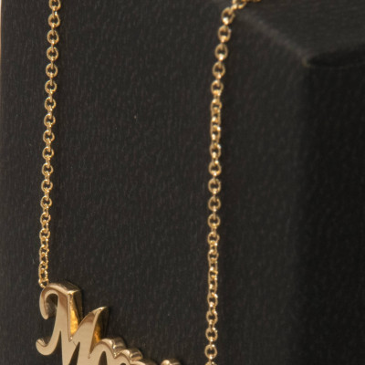 Maria Name Necklace, YOUR CUSTOM NAME, Greek Maria Name, Gold Name ...