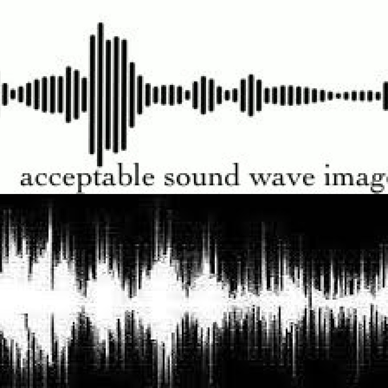 Your voice sound wave secret message horizontal bar nameplate necklace ...