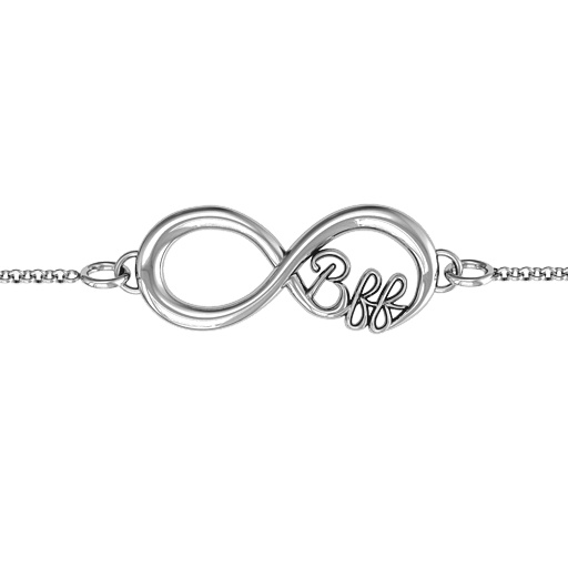 Personalised BFF Friendship Infinity Bracelet - All Birthstone™