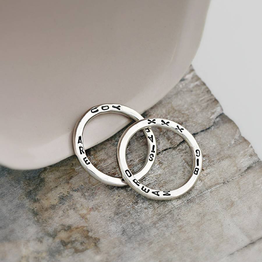 Personalised Word Ring - All Birthstone™