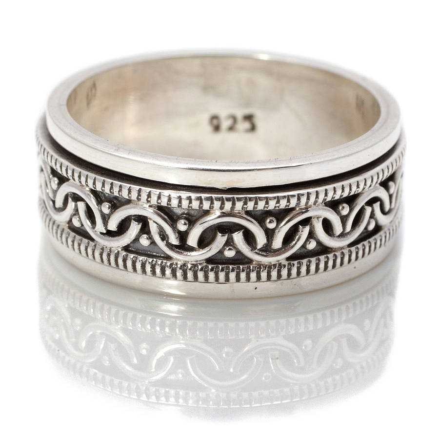 Celtic Spinning Ring - All Birthstone™